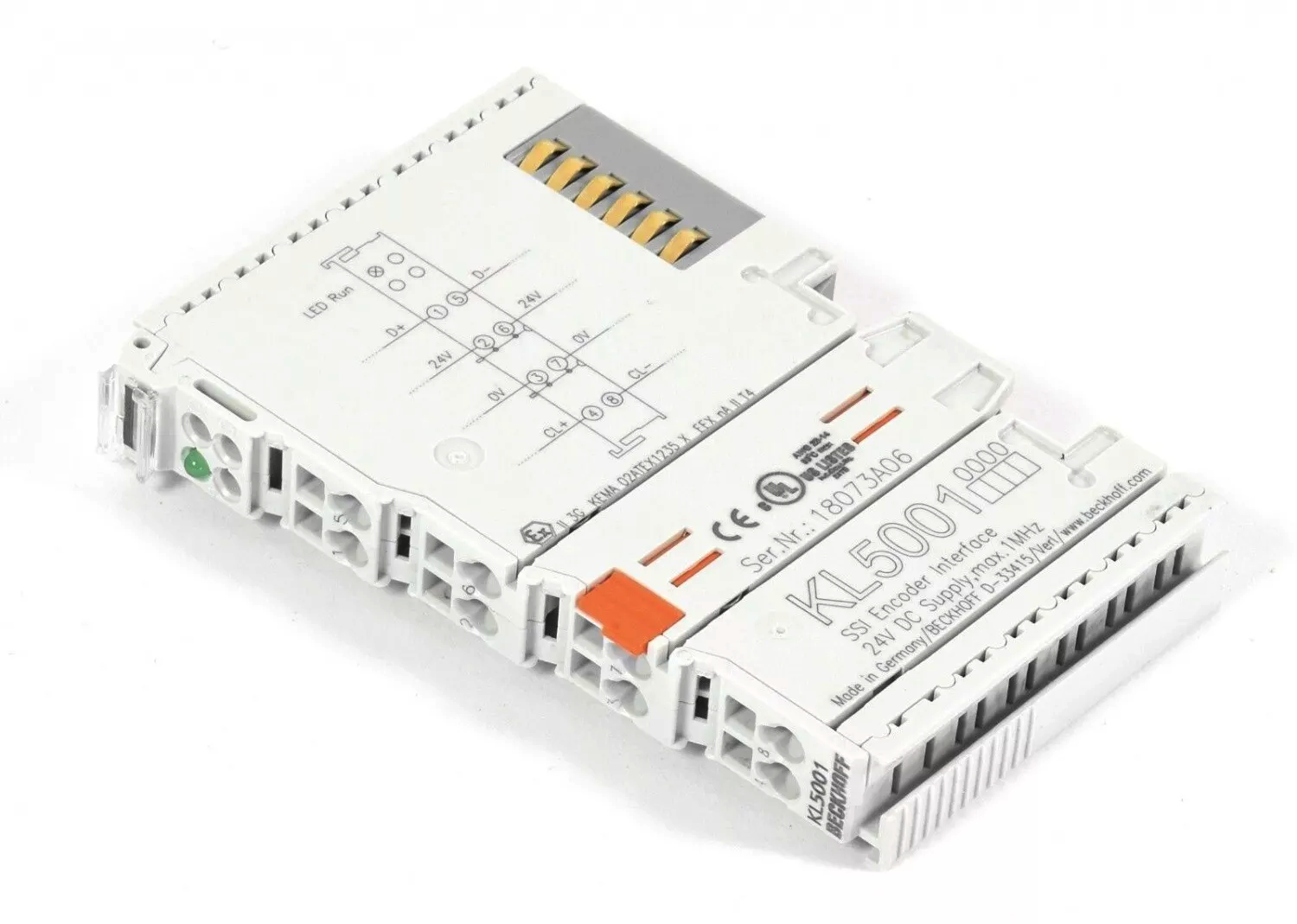 Beckhoff SSI Encoder Interface,KL5001,KL 5001 | Beckhoff ...